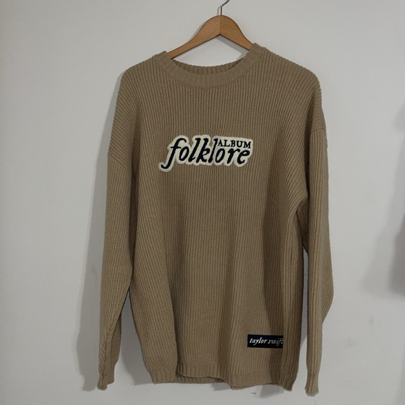 Taylor Swift | Sweaters | Taylor Swift Folklore Sweater Large | Poshmark